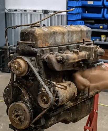 Rusty to running: Chevy Stovebolt 6 engine rebuild time lapse – Self Reliance Central