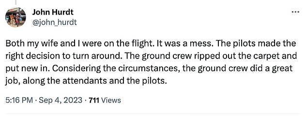 Delta flight was forced back to Atlanta after passenger’s spectacular ...