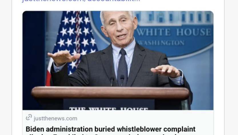 FAUCI’S FILES EXPOSE COVID COVER-UP FROM HELL — LOCK HIM UP NOW! – Self ...